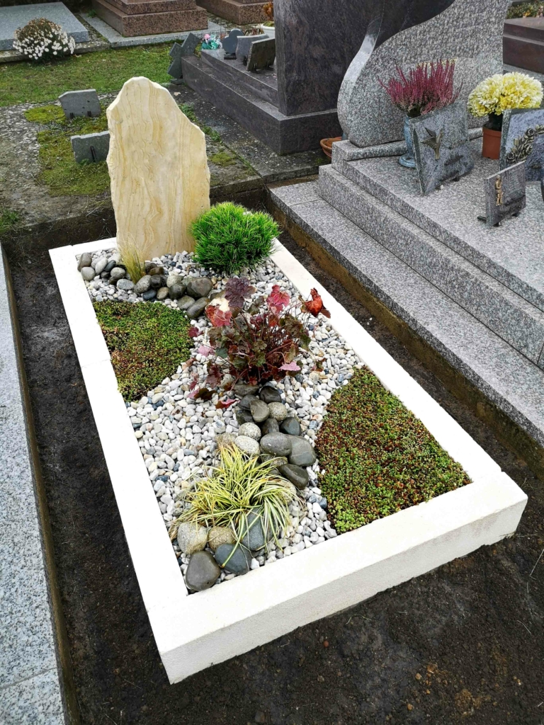 Nos réalisations - Infiniflore - Monuments funéraires paysager