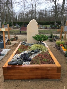 Nos réalisations - Infiniflore - Monuments funéraires paysager