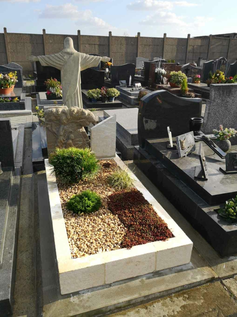 Nos réalisations - Infiniflore - Monuments funéraires paysager